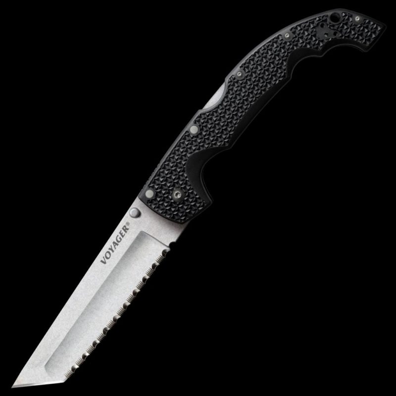 Cold Steel Extra Large Voyager Tanto Point - Serrated - ColdSteel-UK.com