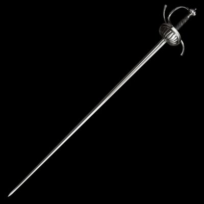 Cold Steel Ribbed Shell Swept Hilt Rapier - ColdSteel-UK.com