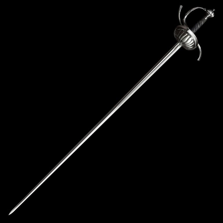 Cold Steel Ribbed Shell Swept Hilt Rapier - ColdSteel-UK.com