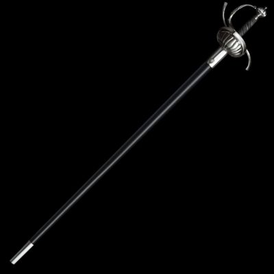 Cold Steel Ribbed Shell Swept Hilt Rapier - ColdSteel-UK.com