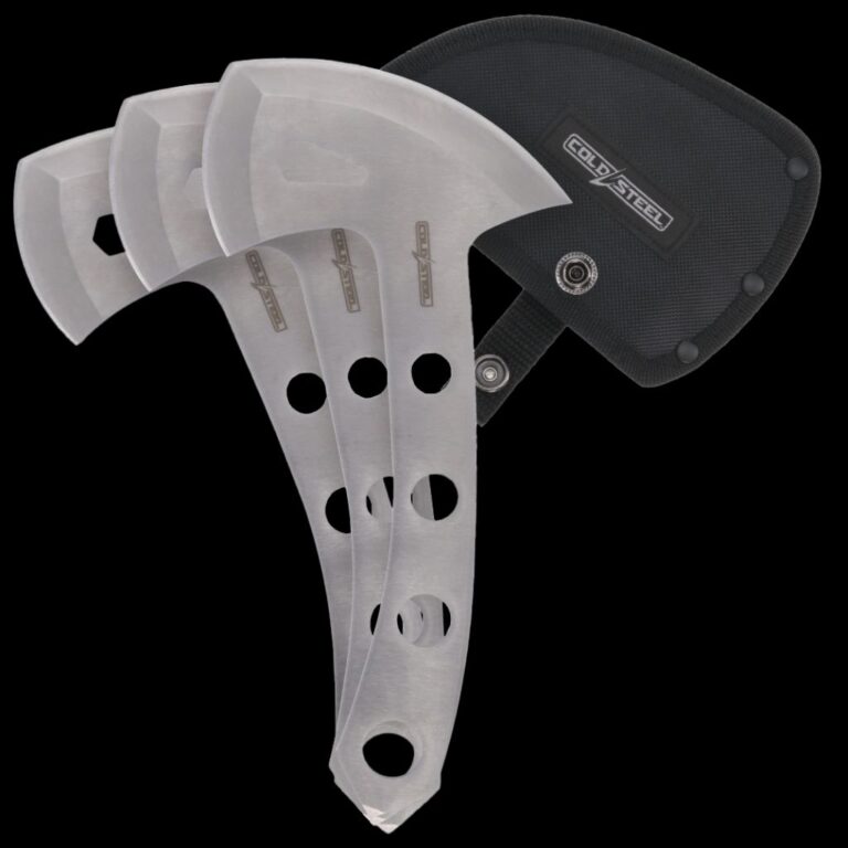 Cold Steel THROWING AXES 5″ BLADE / 9″ OVERALL (3 PACK) - ColdSteel-UK.com