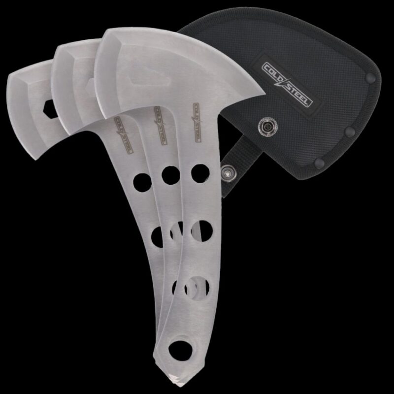 Cold Steel THROWING AXES 5″ BLADE / 9″ OVERALL (3 PACK) - ColdSteel-UK.com