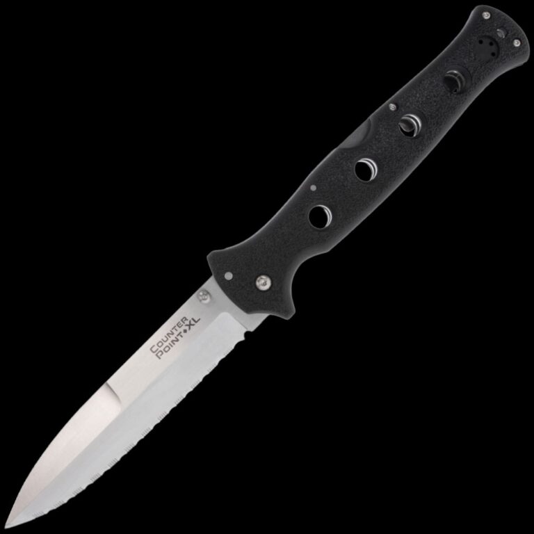 Cold Steel COUNTER POINT XL SERRATED (GUNSITE) - ColdSteel-UK.com